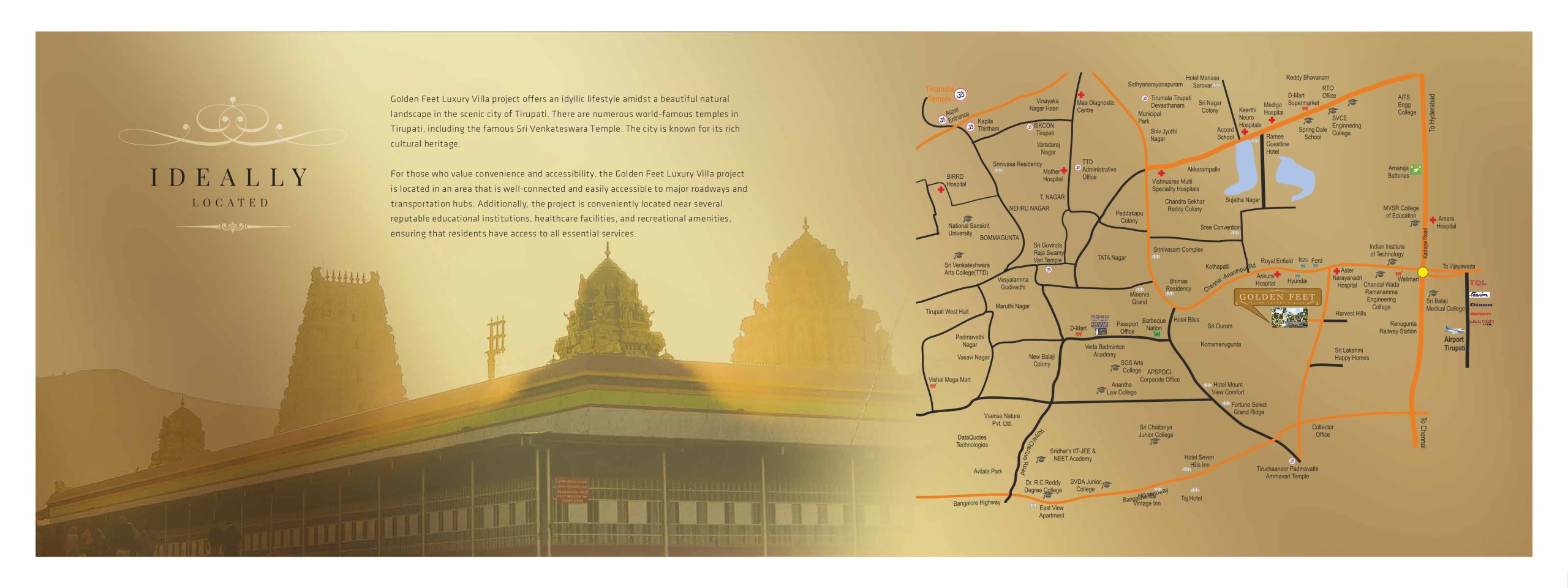 Asvi Golden Feet - Luxury 4BHK Villas in Tirupati